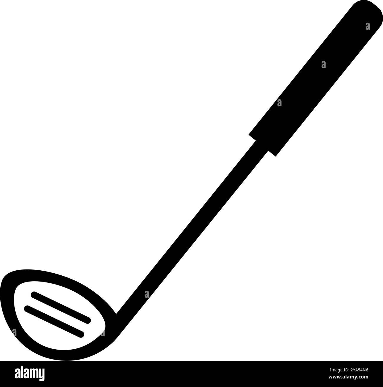 Simple golf club icon. Editable vector Stock Vector Image & Art - Alamy