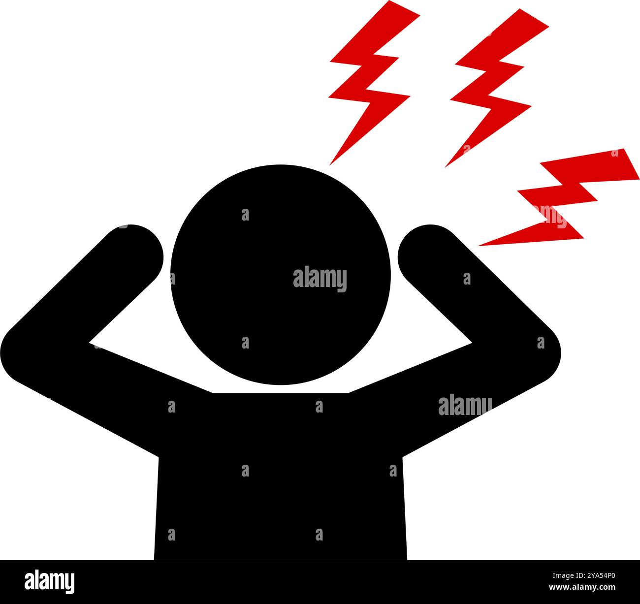 Anger person Stock Vector Images - Alamy