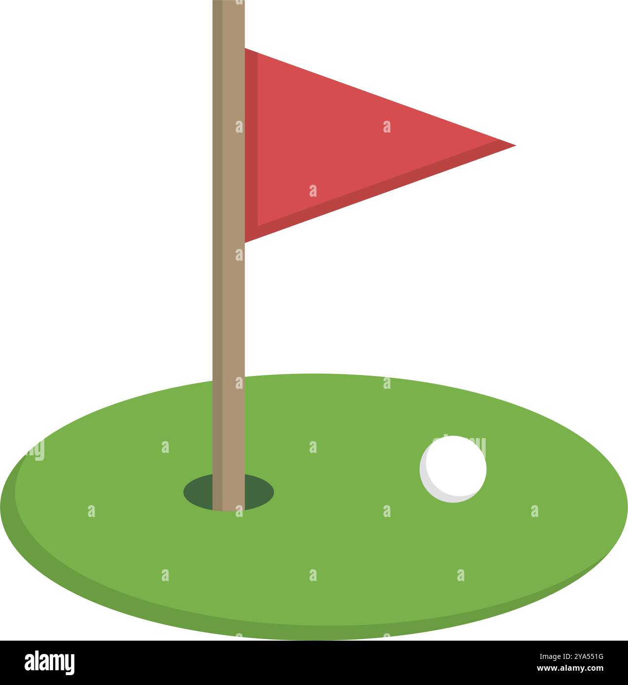 Golf course grass Stock Vector Images - Alamy