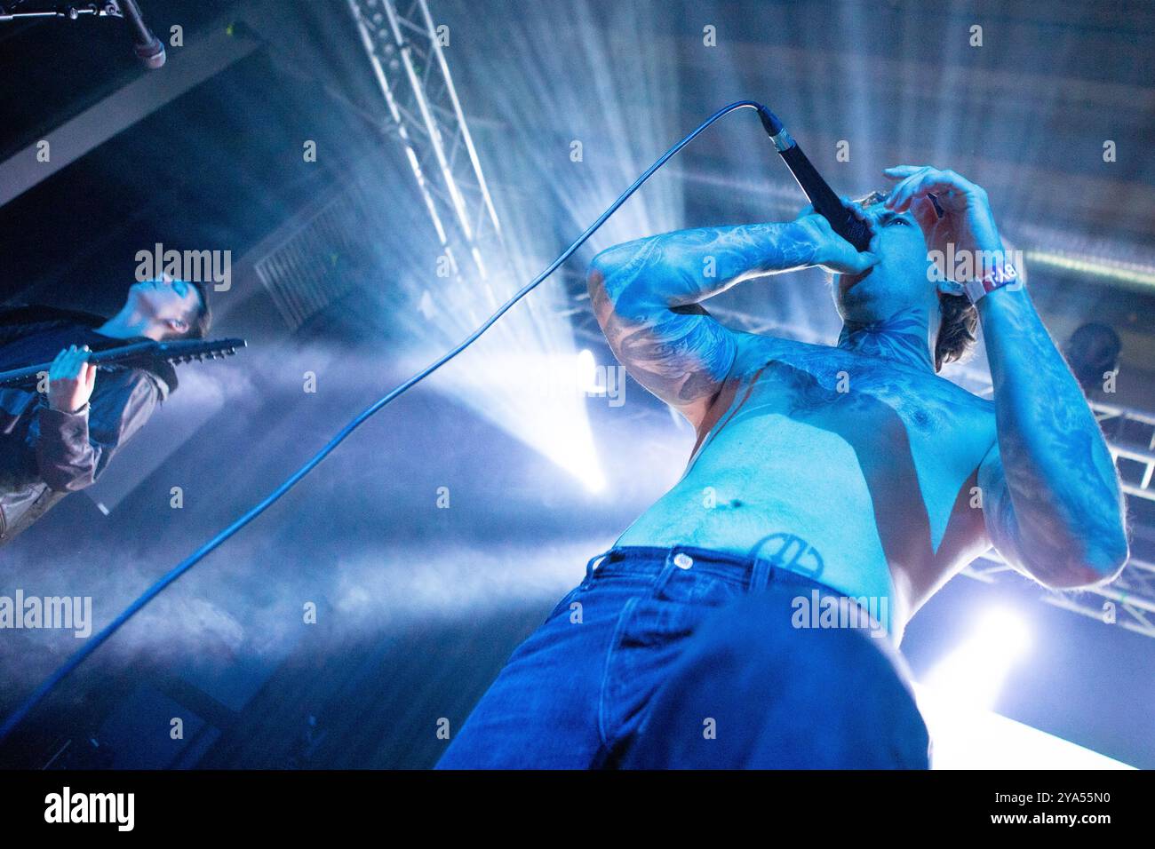 Oslo, Norway. 13th, September 2024. The Swedish metalcore band Altt ...
