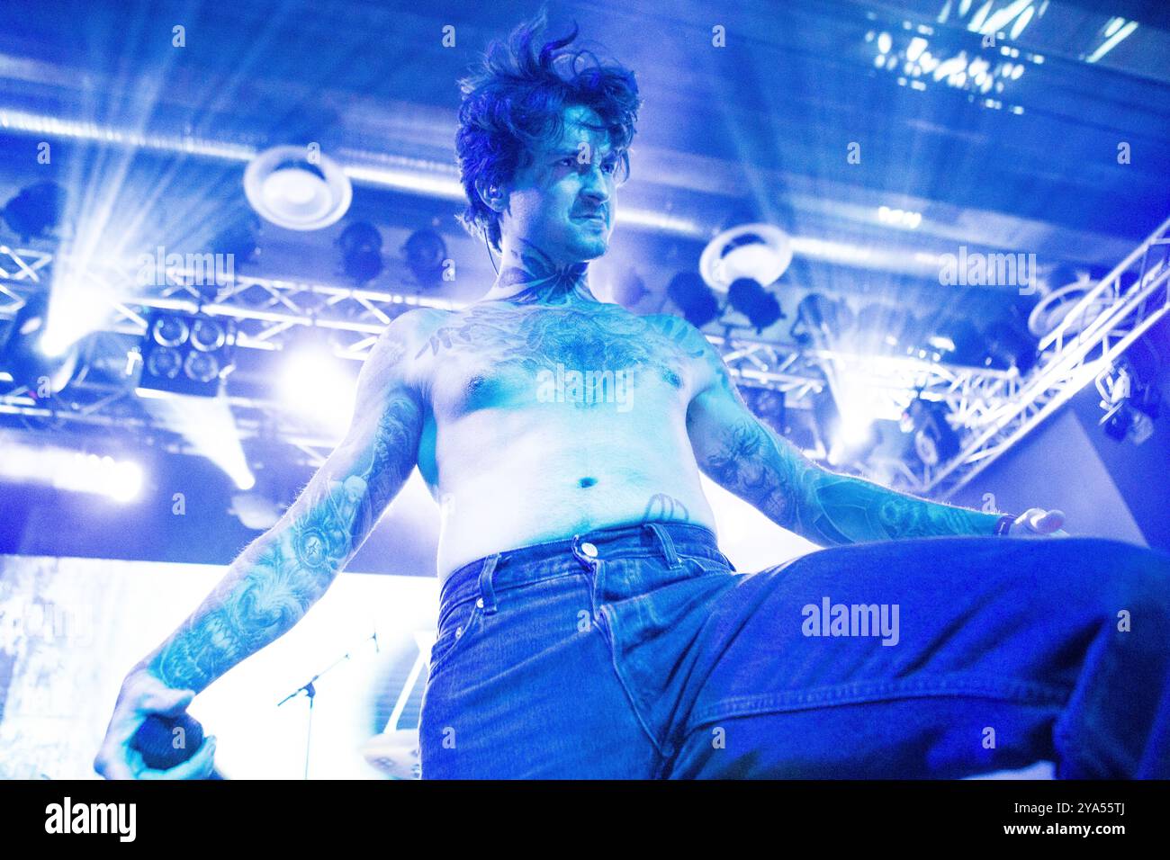 Oslo, Norway. 13th, September 2024. The Swedish metalcore band Altt ...