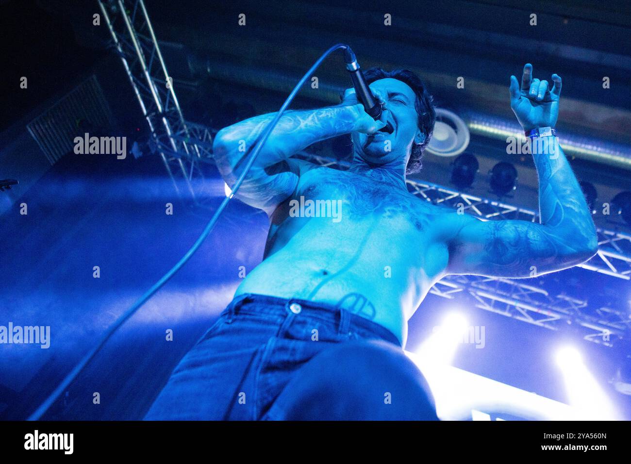 Oslo, Norway. 13th, September 2024. The Swedish metalcore band Altt ...