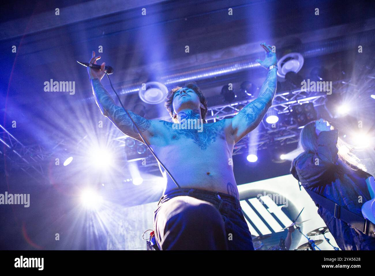 Oslo, Norway. 13th, September 2024. The Swedish metalcore band Altt ...