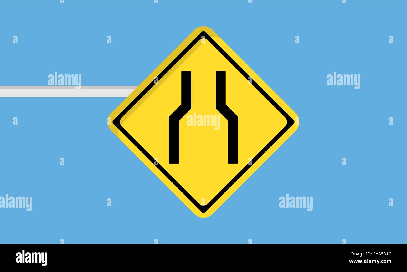 Japanese Road narrows background. Editable vector Stock Vector Image ...