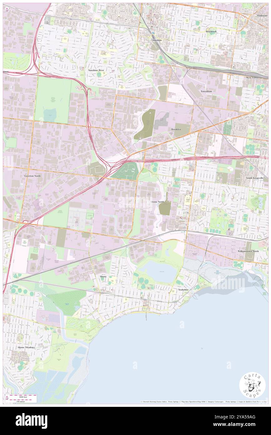 Altona North, Hobsons Bay, AU, Australia, Victoria, S 37 50' 5'', N 144 ...