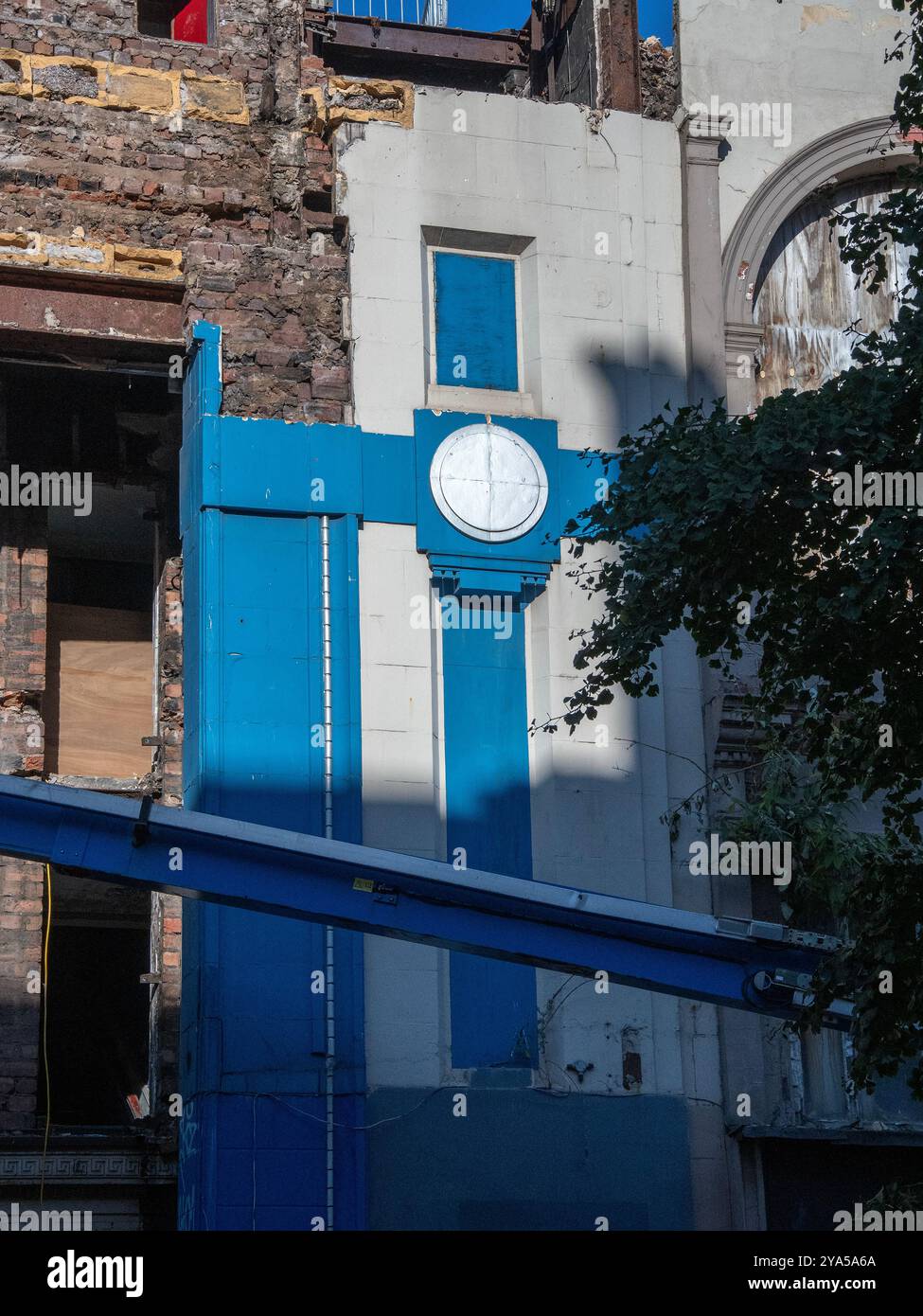 Glasgow, Scotland, UK. October 10th, 2024: The demolition of the O2 ABC ...
