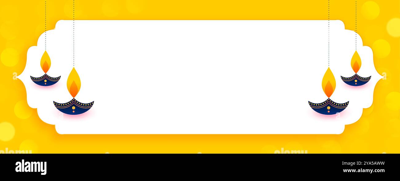 Diwali diya yellow Stock Vector Images - Alamy