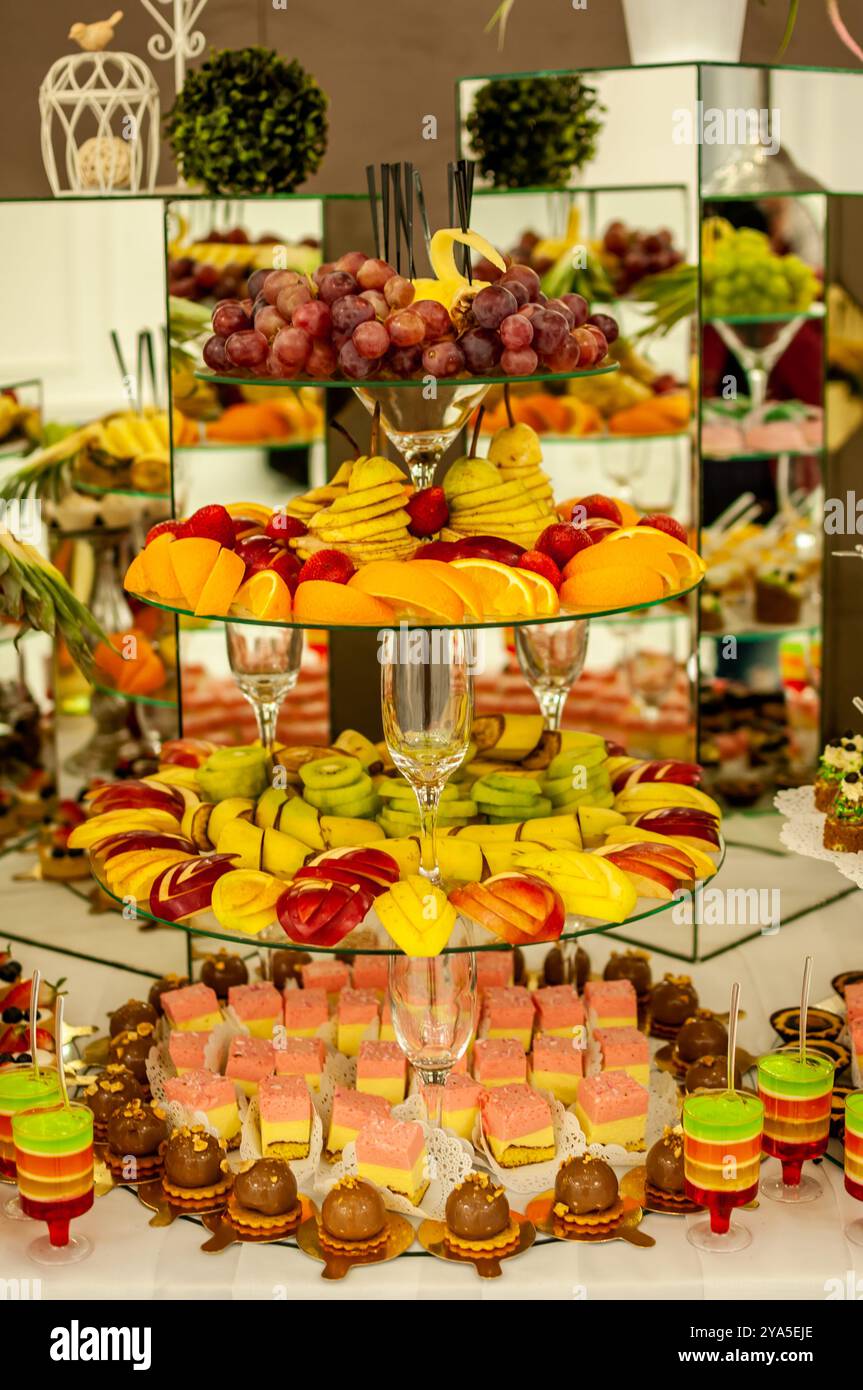 Fresh fruits displayed elegantly hi-res stock photography and images ...