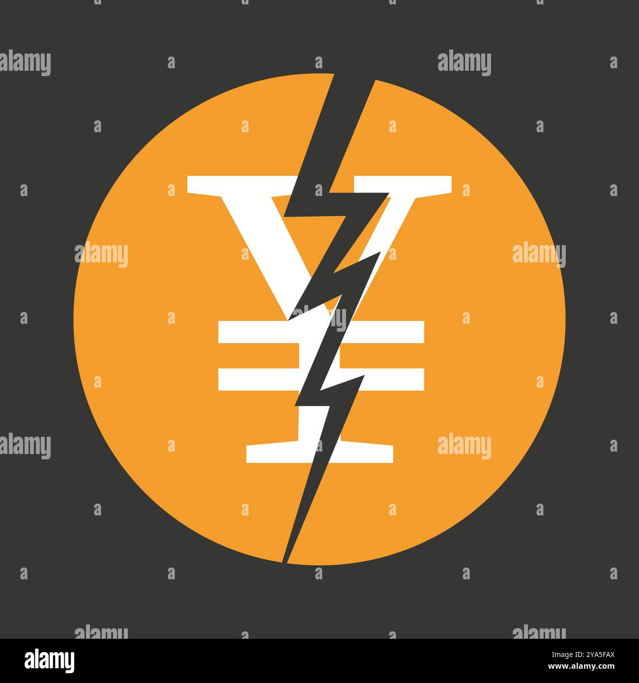 Japan and currency crisis Stock Vector Images - Alamy