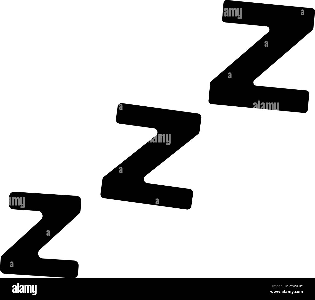 Zzz snore effect sleep Cut Out Stock Images & Pictures - Alamy