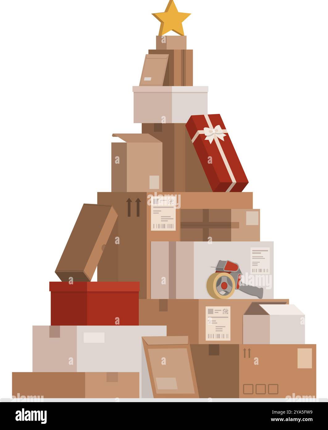 Logistic business transport concept many Stock Vector Images - Alamy