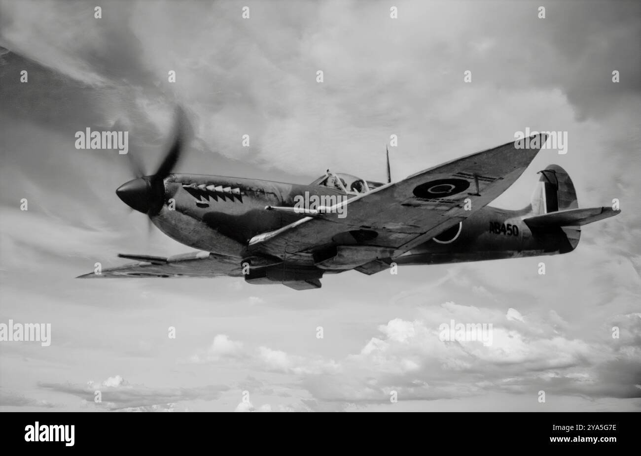 The Supermarine Spitfire Mark VII was developed to intercept high ...