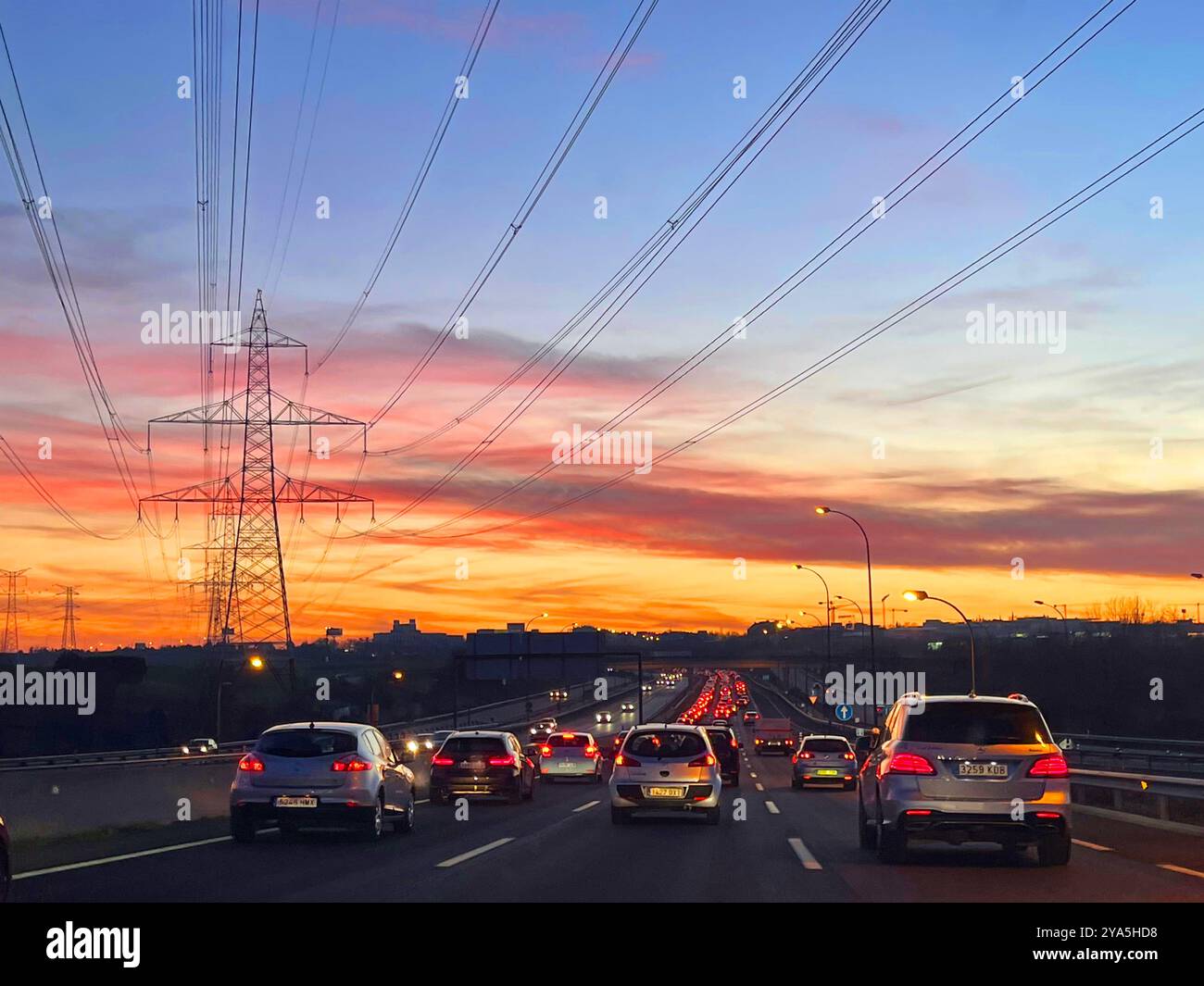 Carreteras ciudad hi-res stock photography and images - Alamy