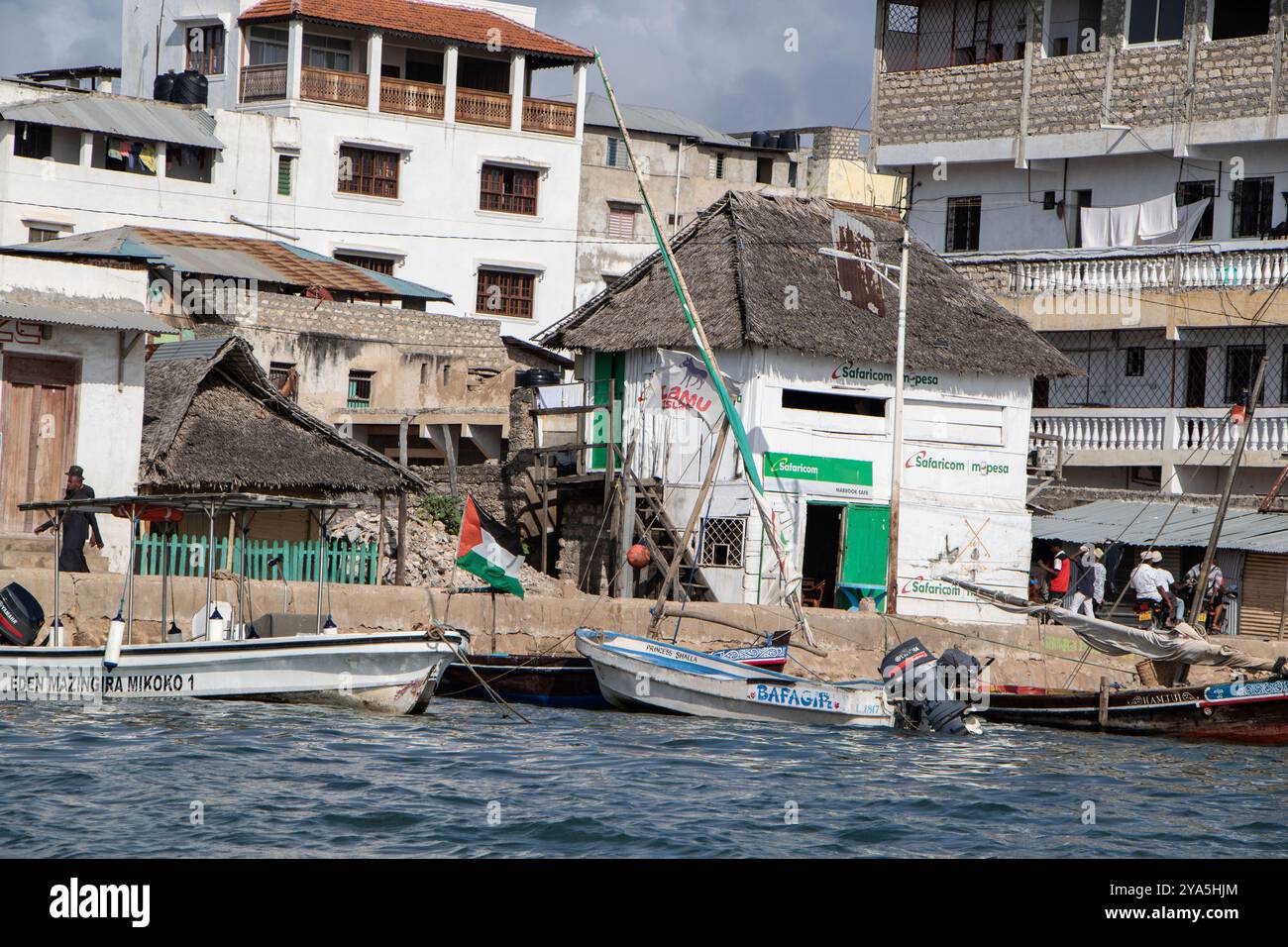 Lamu, Kenya. 09th Oct, 2024. View of Lamu Town. Lamu Island, a UNESCO ...