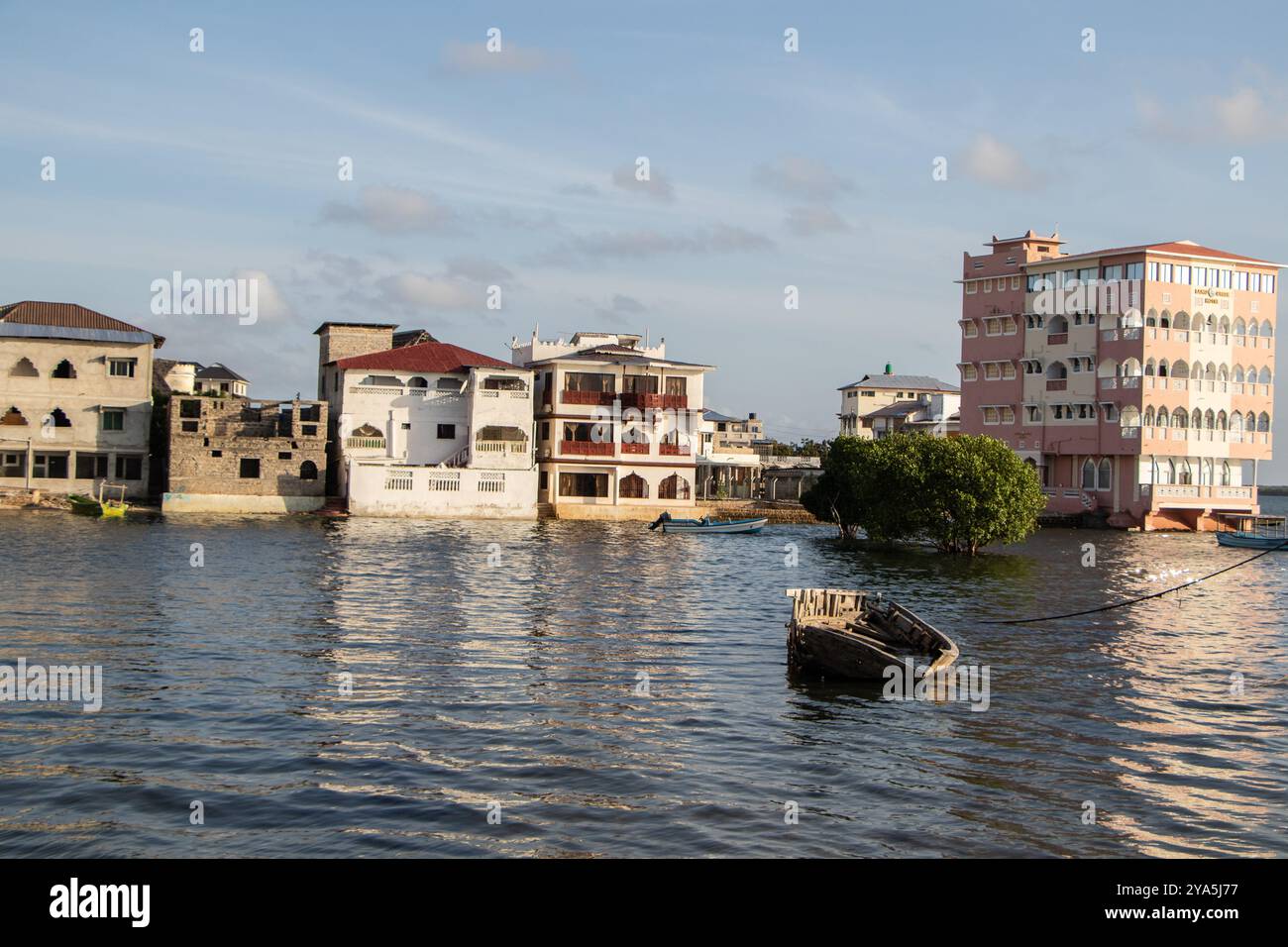 Lamu, Kenya. 9th Oct, 2024. View of Lamu Town. Lamu Island, a UNESCO ...