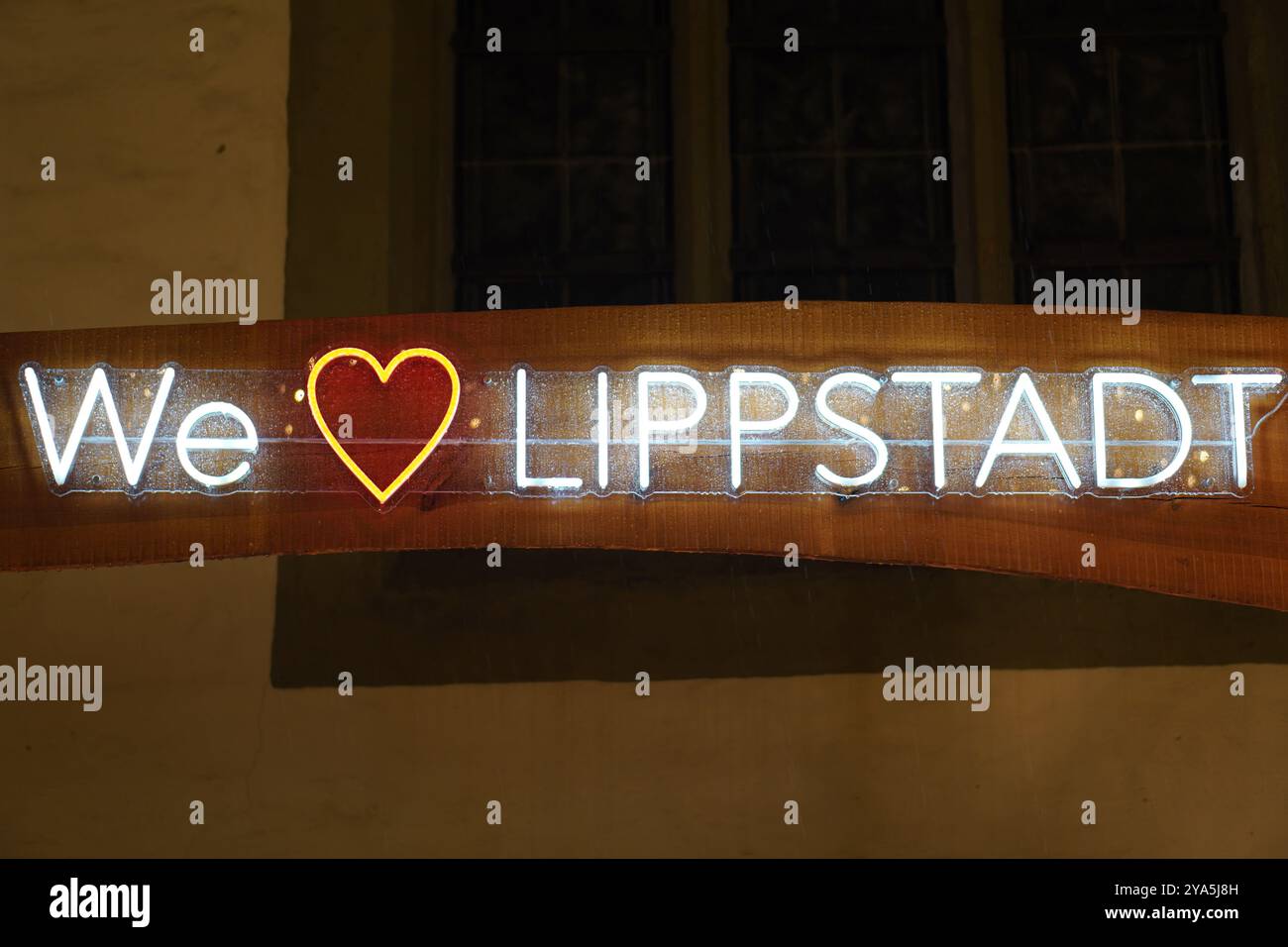 We Love Lippstadt Germany NRW City Sign Stock Photo - Alamy