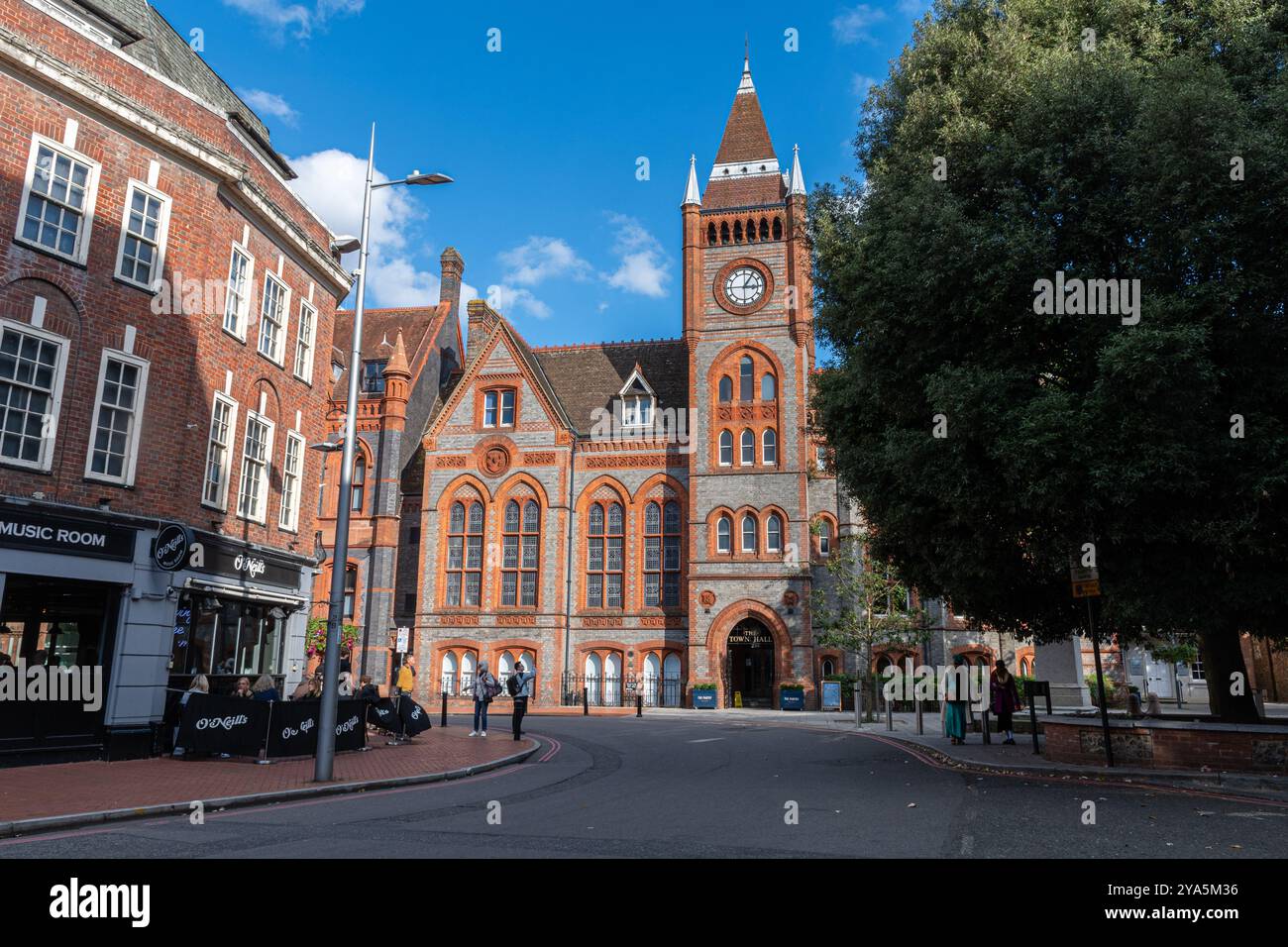 Reading Town Hall, historic landmark grade II* listed building in ...