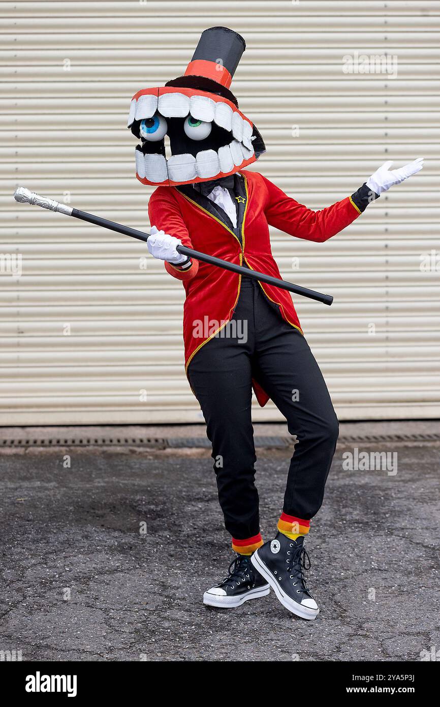 Exeter, UK. 11th Oct. Fun and games at the 2024 Comic Con held at ...