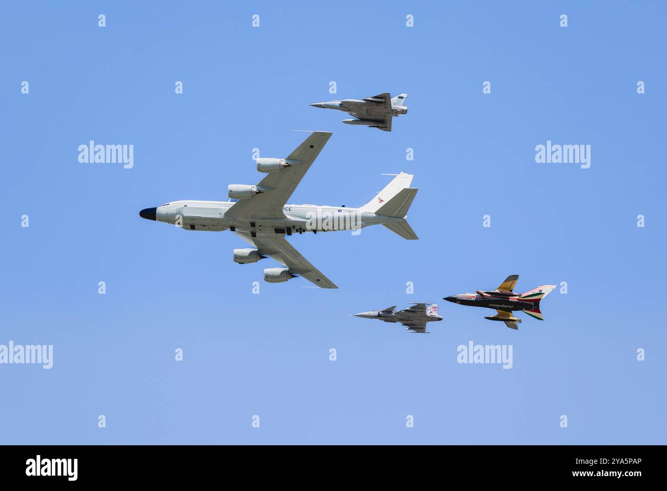 Boeing RC-135W, Saab Gripen, Dassault Mirage & Panavia Tornado ...