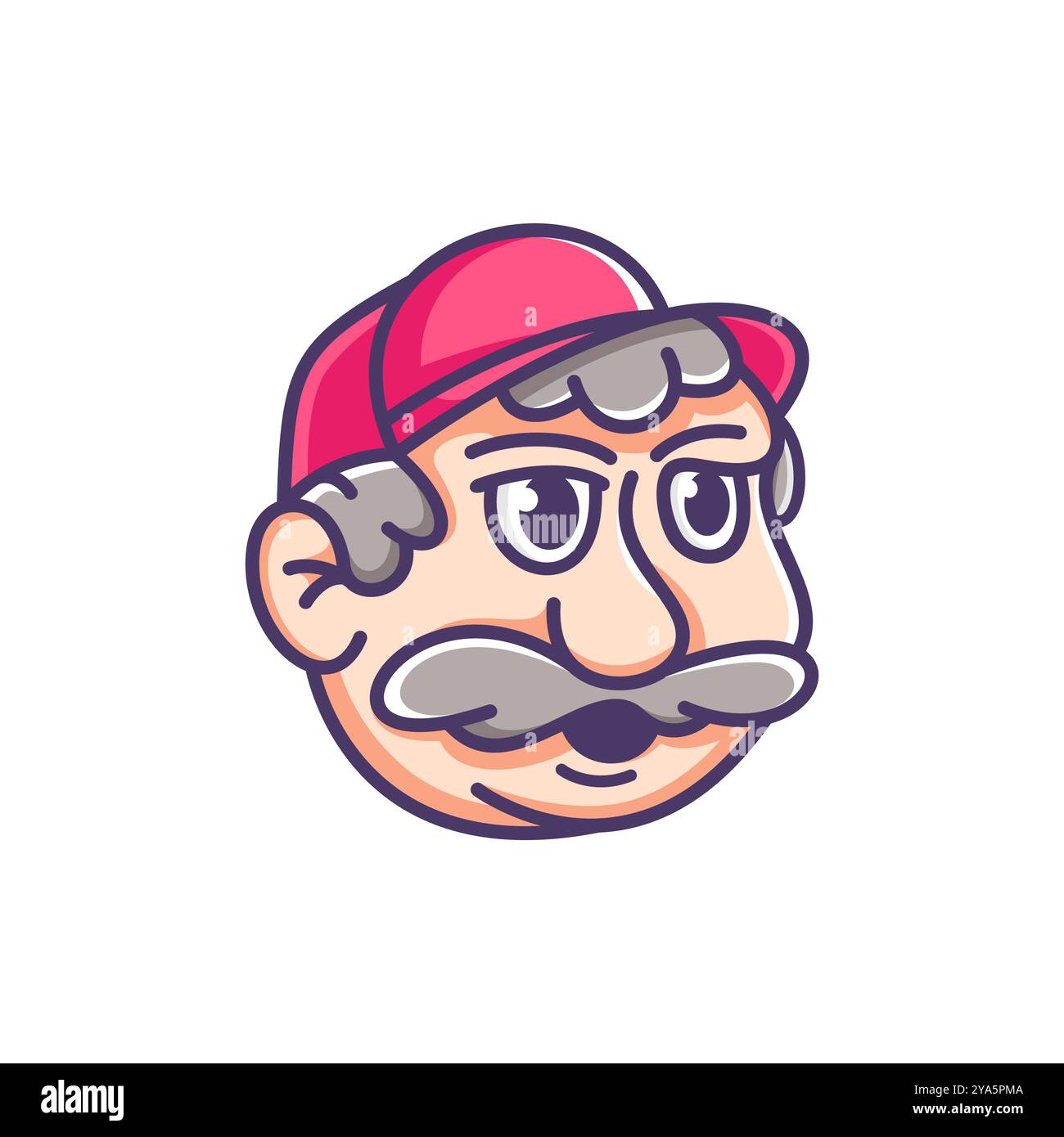 Mascot Pizza Logo Modern Vector Design Template Stock Vector Image ...