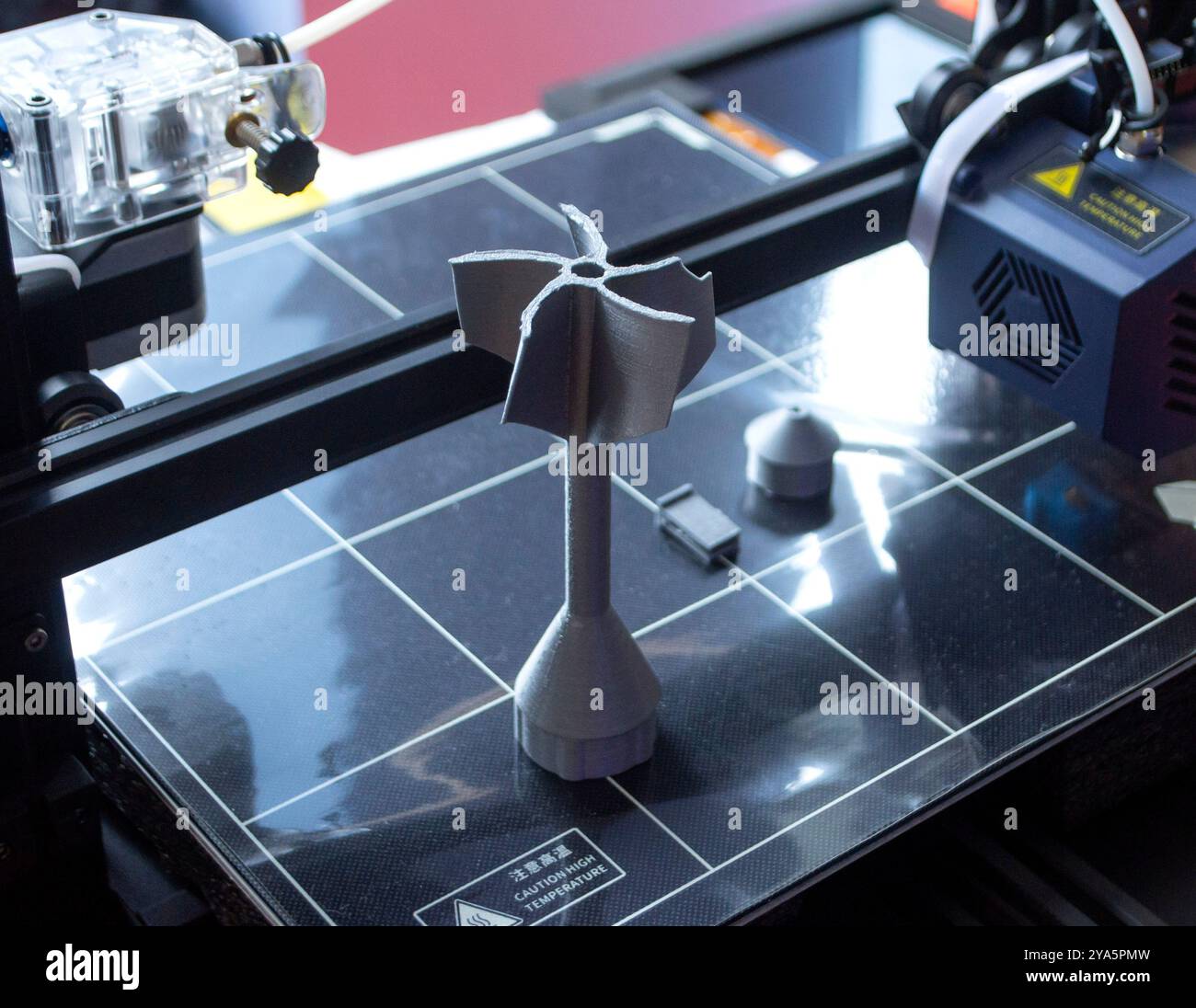 Prototype model of rocket bomb tip printed on 3D printer. Models of ...