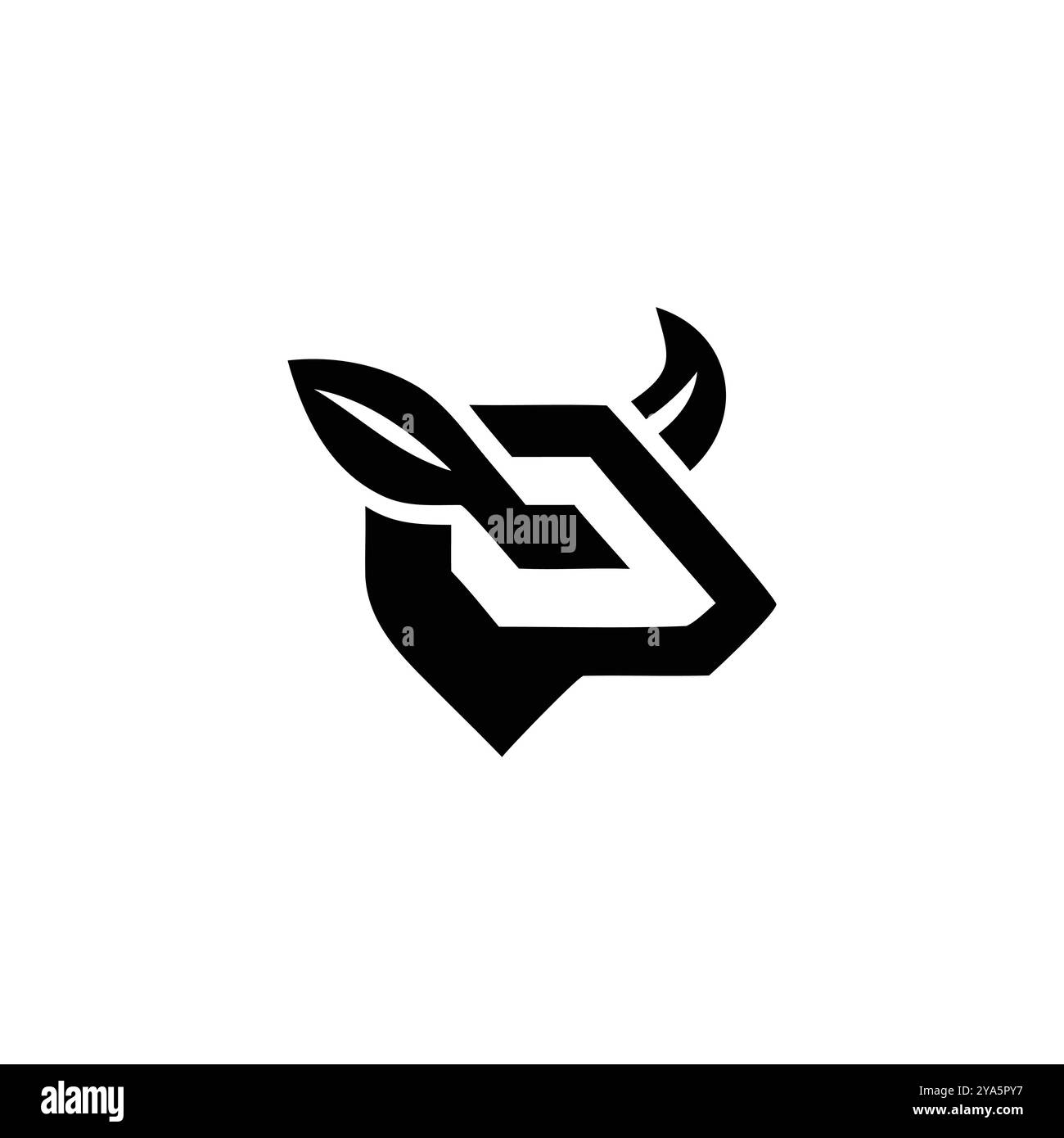 Simple Cow Logo. Cow made in a simple style that looks elegant and ...