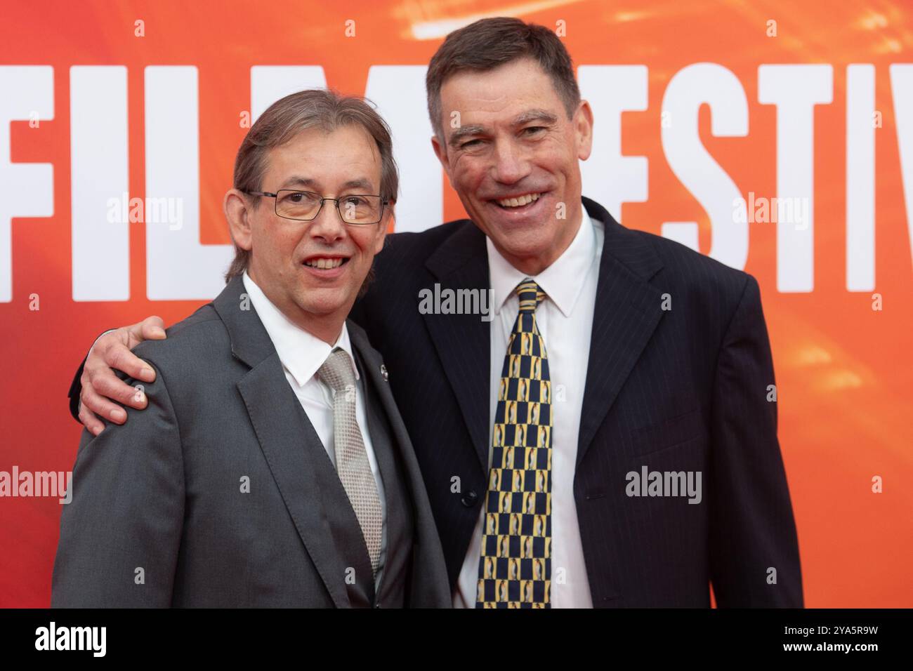 London, UK. 12 Oct, 2024. Pictured: (L-R) - Subsea Engineer Nicolas ...