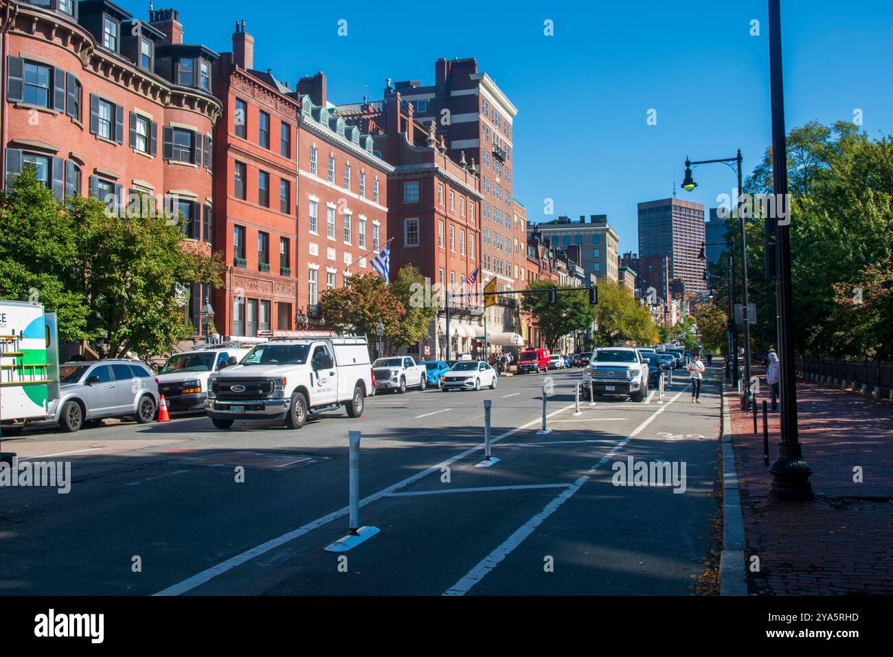 Boston Common is a large park that provides great views of surrounding ...