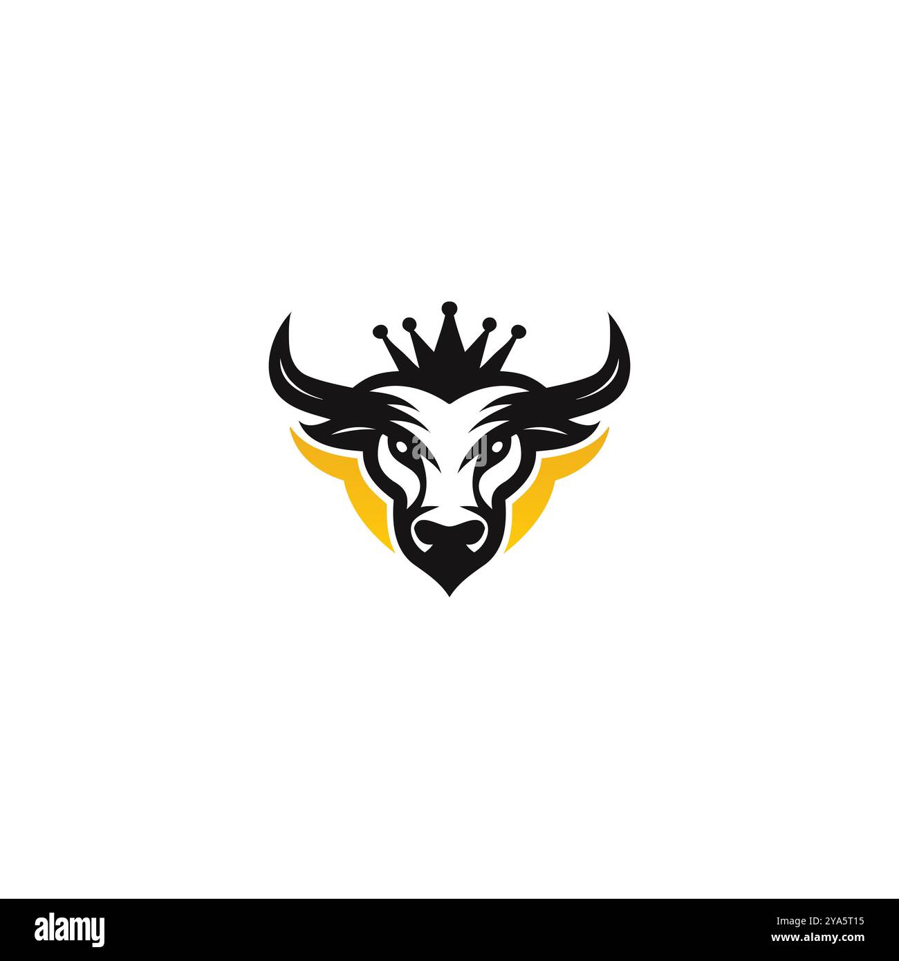 Simple Cow Logo. Cow made in a simple style that looks elegant and ...