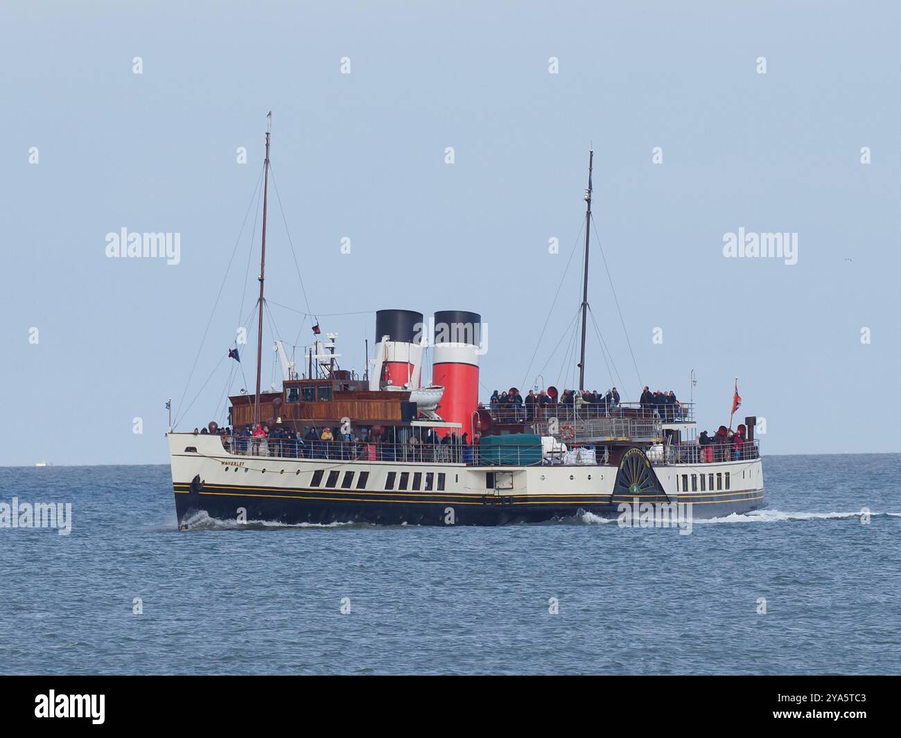 Sheerness, Kent, UK. 12th Oct, 2024. The historic Waverley paddle ...