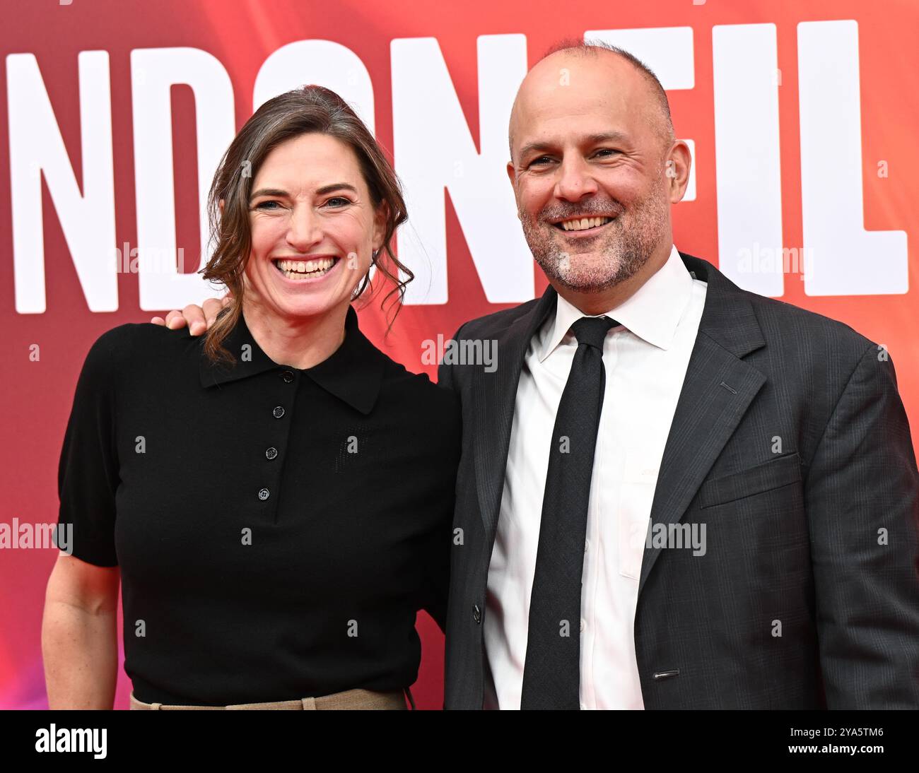LONDON, UK. 12th Oct, 2024. Ruth Johnston, Ted Richane attends the ...