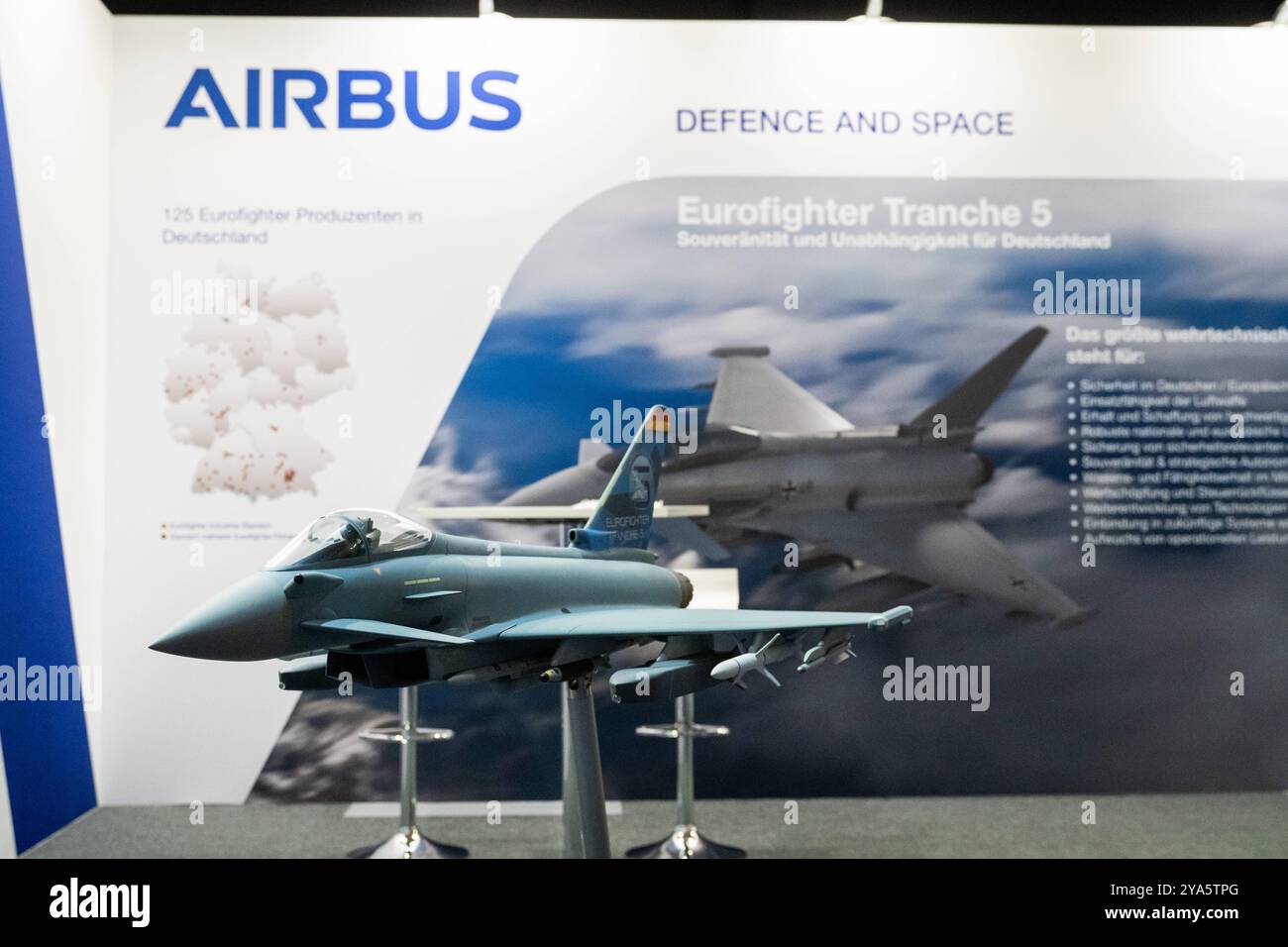 Augsburg, Bavaria, Germany - October 11, 2024: Eurofighter Tranche 5 ...