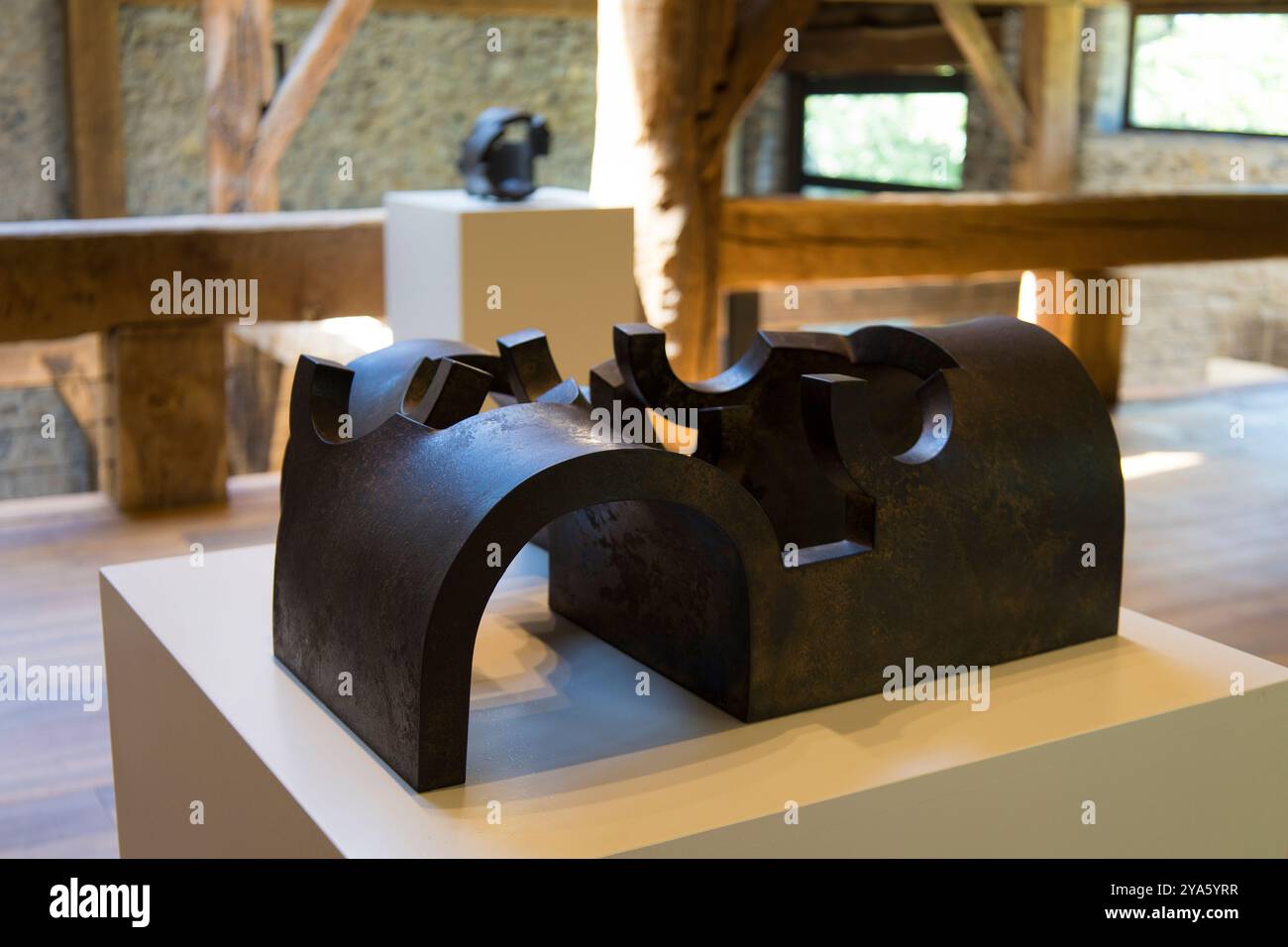Chillida Leku Museum in Hernani, Gipuzkoa, Spain Stock Photo - Alamy