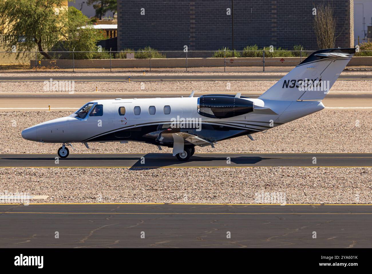 N333XA Cessna 525 Citation M2 Departing Scottsdale Airport, (SCF/KSDL ...