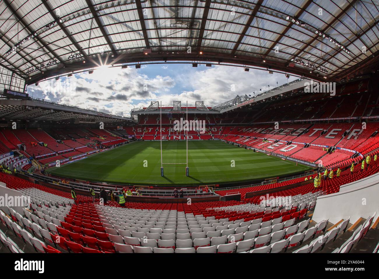 A general view of Old Trafford ahead of the Betfred Super League Grand ...