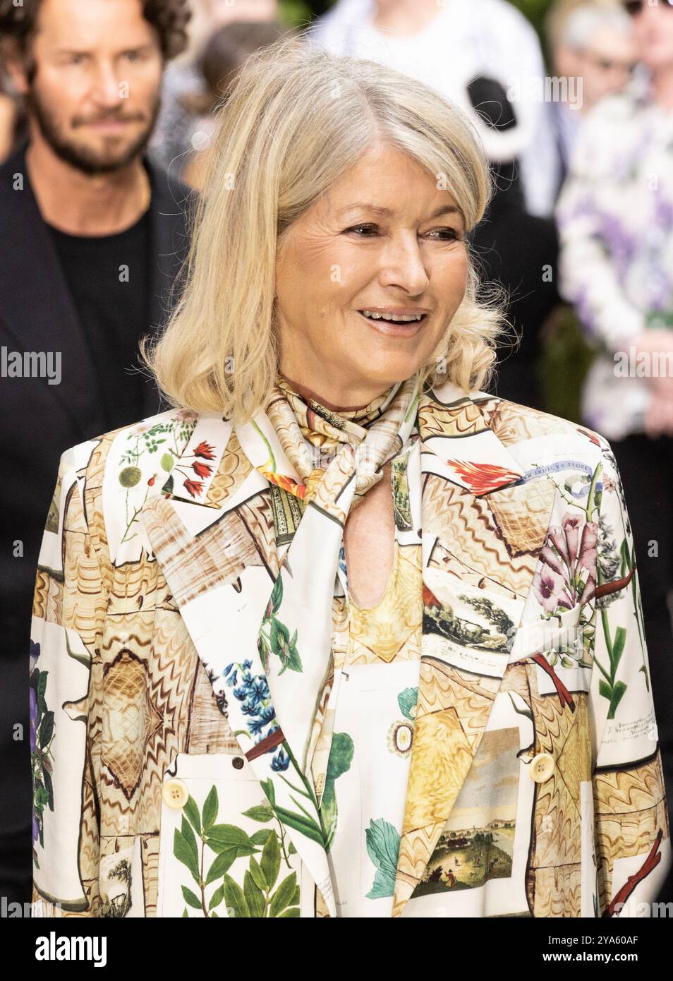 Martha Stewart attends the runway for the Libertine by designer Johnson ...