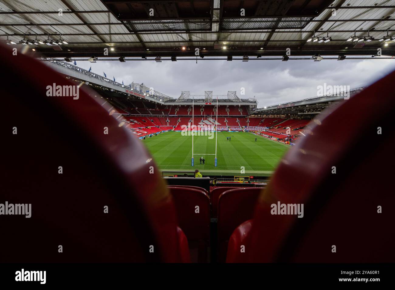 A general view of Old Trafford prior to the Betfred Super League Grand ...