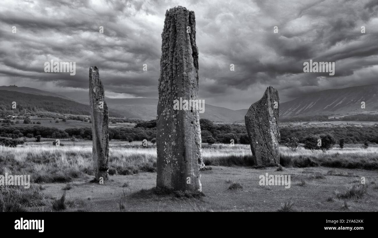 Machrie Moor Stone Circles Stock Photo - Alamy