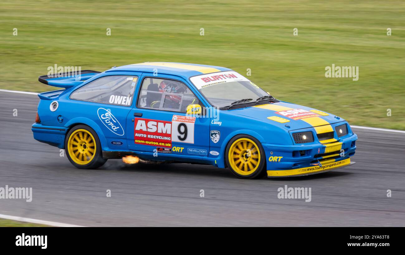 Alex Owen in his ASM Auto Recycling Ford Sierra RS Cosworth during the ...