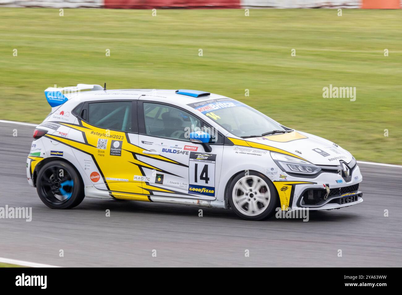 Rob Gaffney in the Dragon Sport Renault Clio Cup Gen 4 Britcar during ...