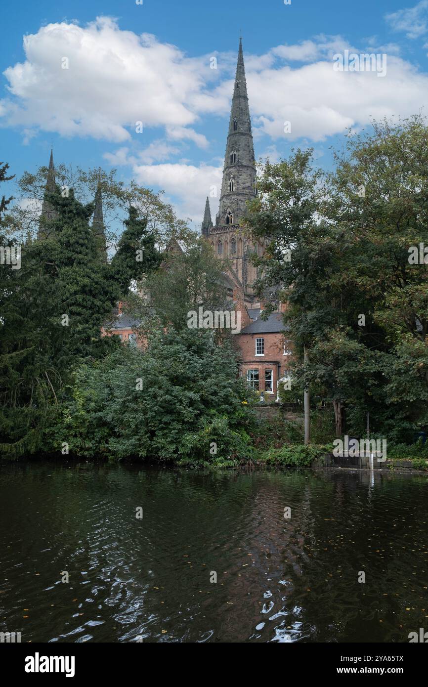 Lichfield city centre, Staffordshire, UK Stock Photo - Alamy