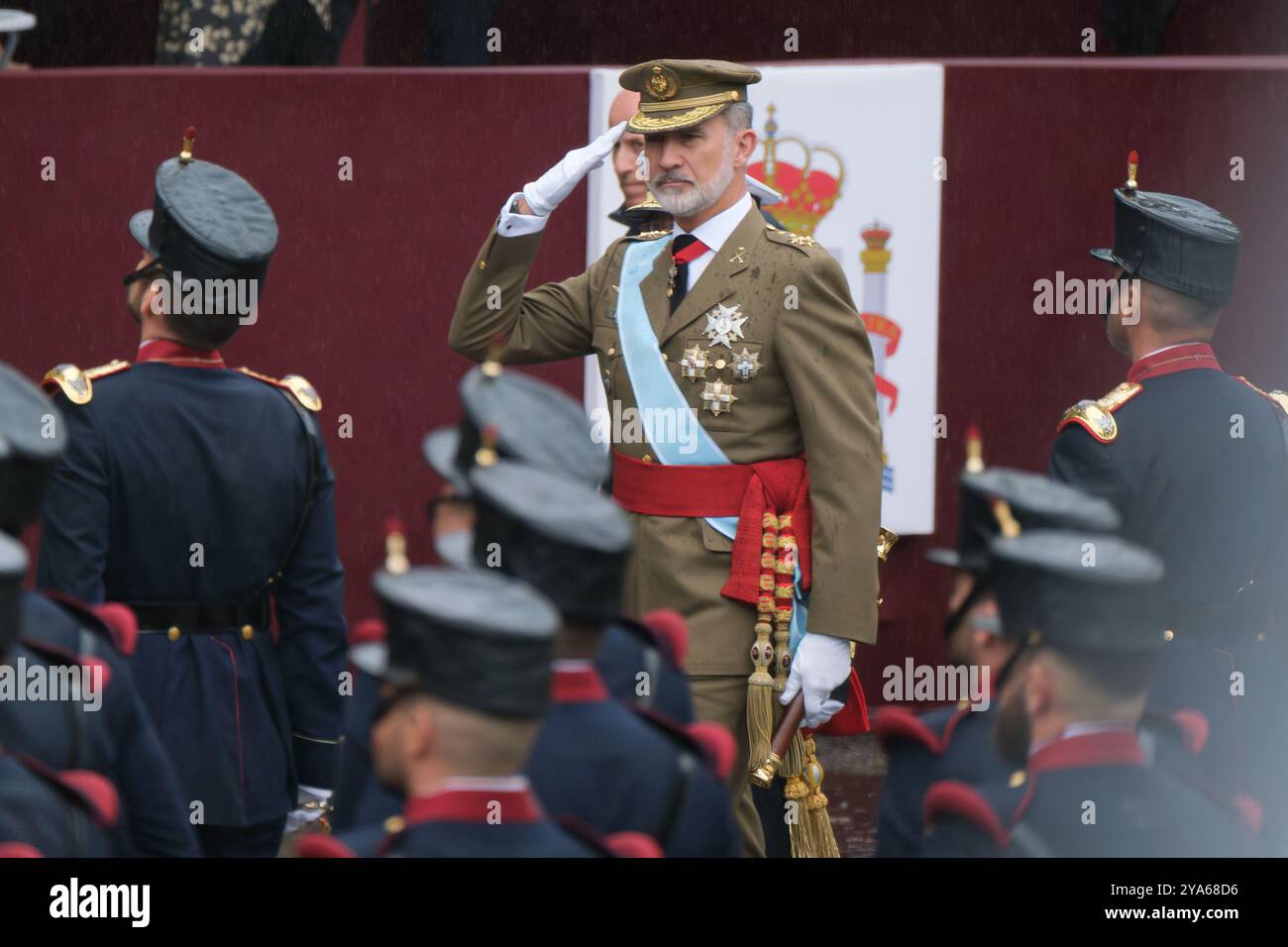 Felipe vi of spain uniform hi-res stock photography and images - Alamy