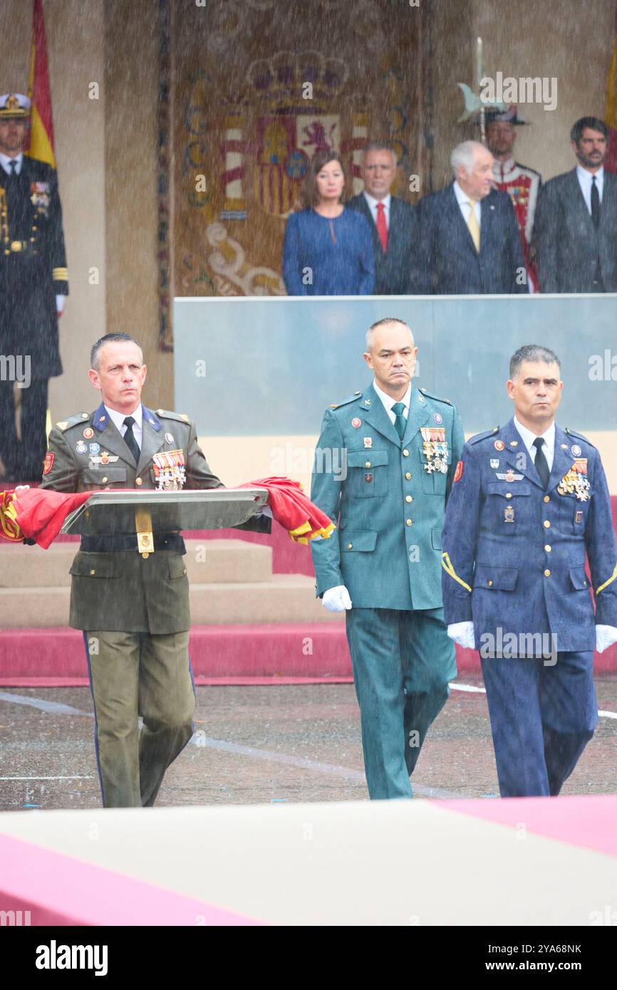 Madrid. Spain. 20241012, attends The Spanish National Day Military ...