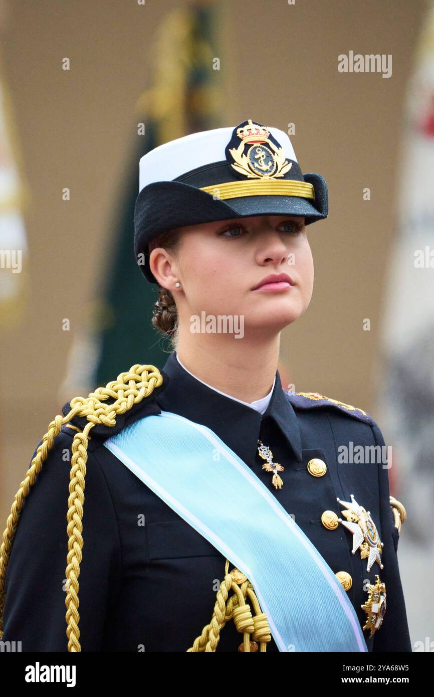 Madrid. Spain. 20241012, Crown Princess Leonor attends The Spanish ...