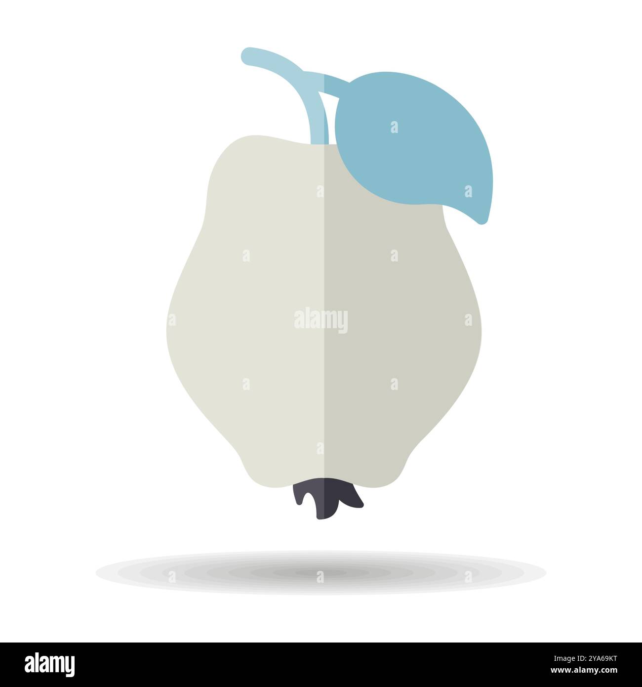 Quince vector icon. Graph symbol for food and drinks web site, apps ...