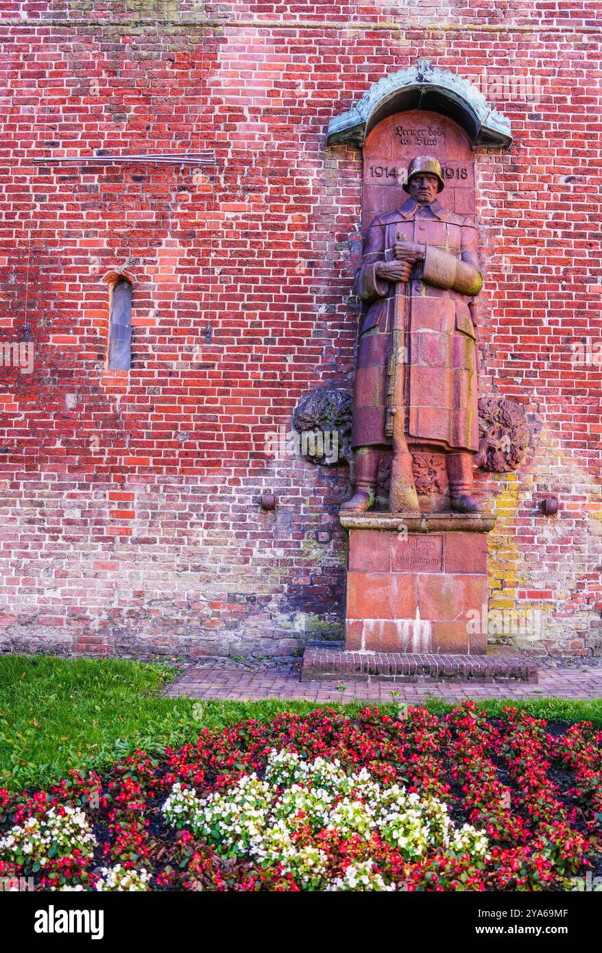 Norden ,East Frisia, Germany. Memorial to fallen soldiers of the First ...