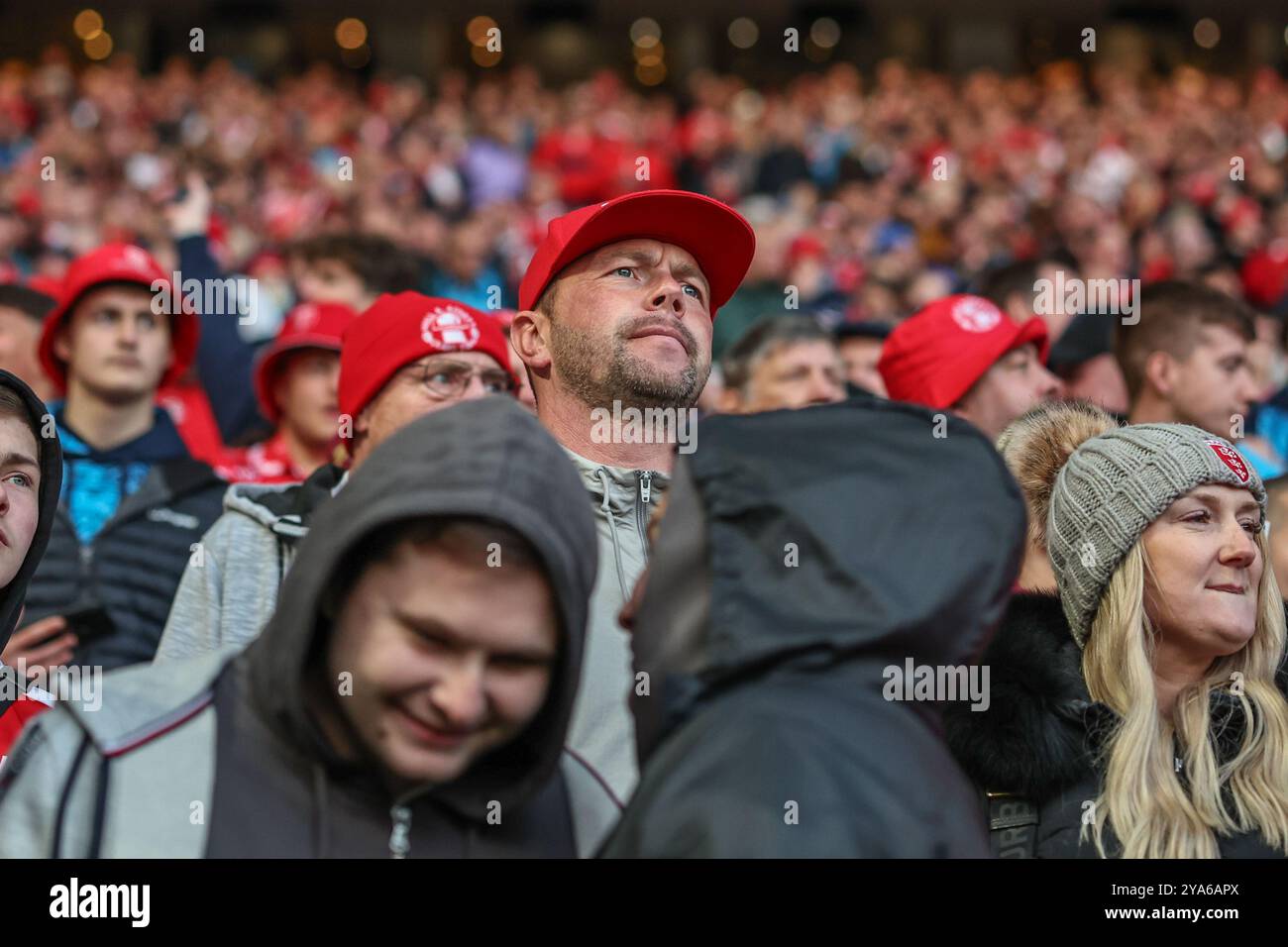 Hull KR fans during the Betfred Super League Grand Final match Wigan ...