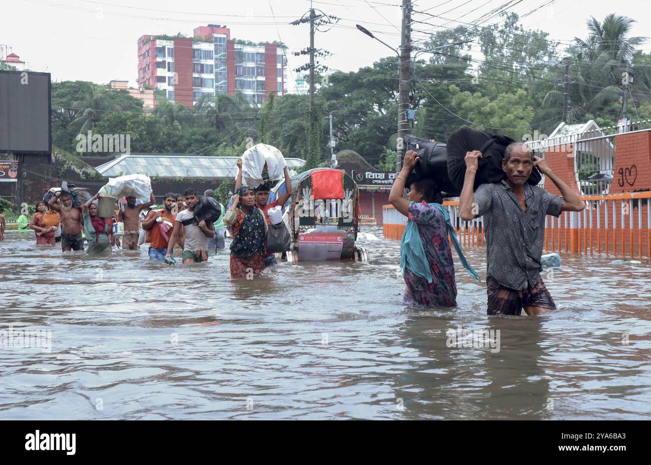 August 22, 2024, Feni, Chittagong, Bangladesh: Feni Sadar Upazila is ...