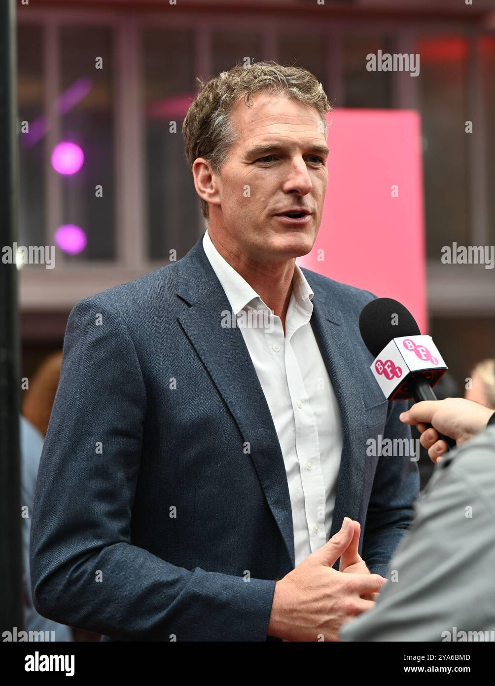 LONDON, ENGLAND: 12th October 2024: Dan Snow is a Historian, TV Host ...