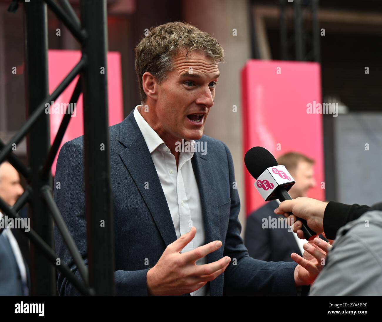 LONDON, UK. 12th Oct, 2024. Dan Snow is a Historian, TV Host attends ...